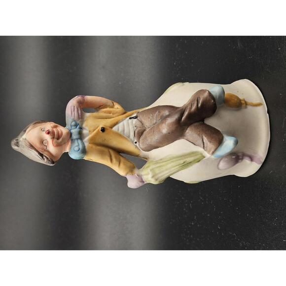 Accents | Vintage Ceramic Clown Bell Figurine Well Dressed Gentleman ...